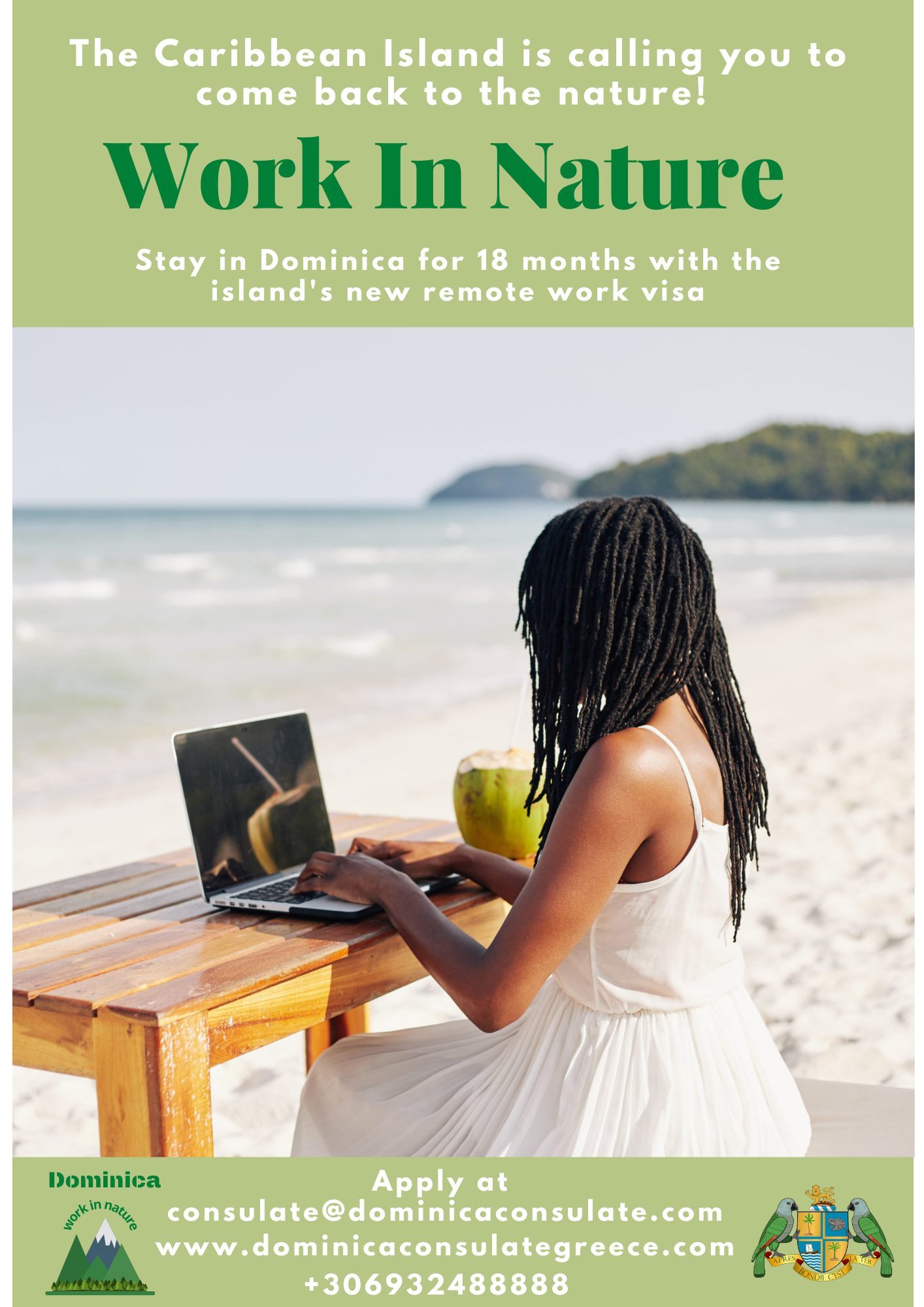DOMINICA INVITES YOU TO WORK IN NATURE - Dominica